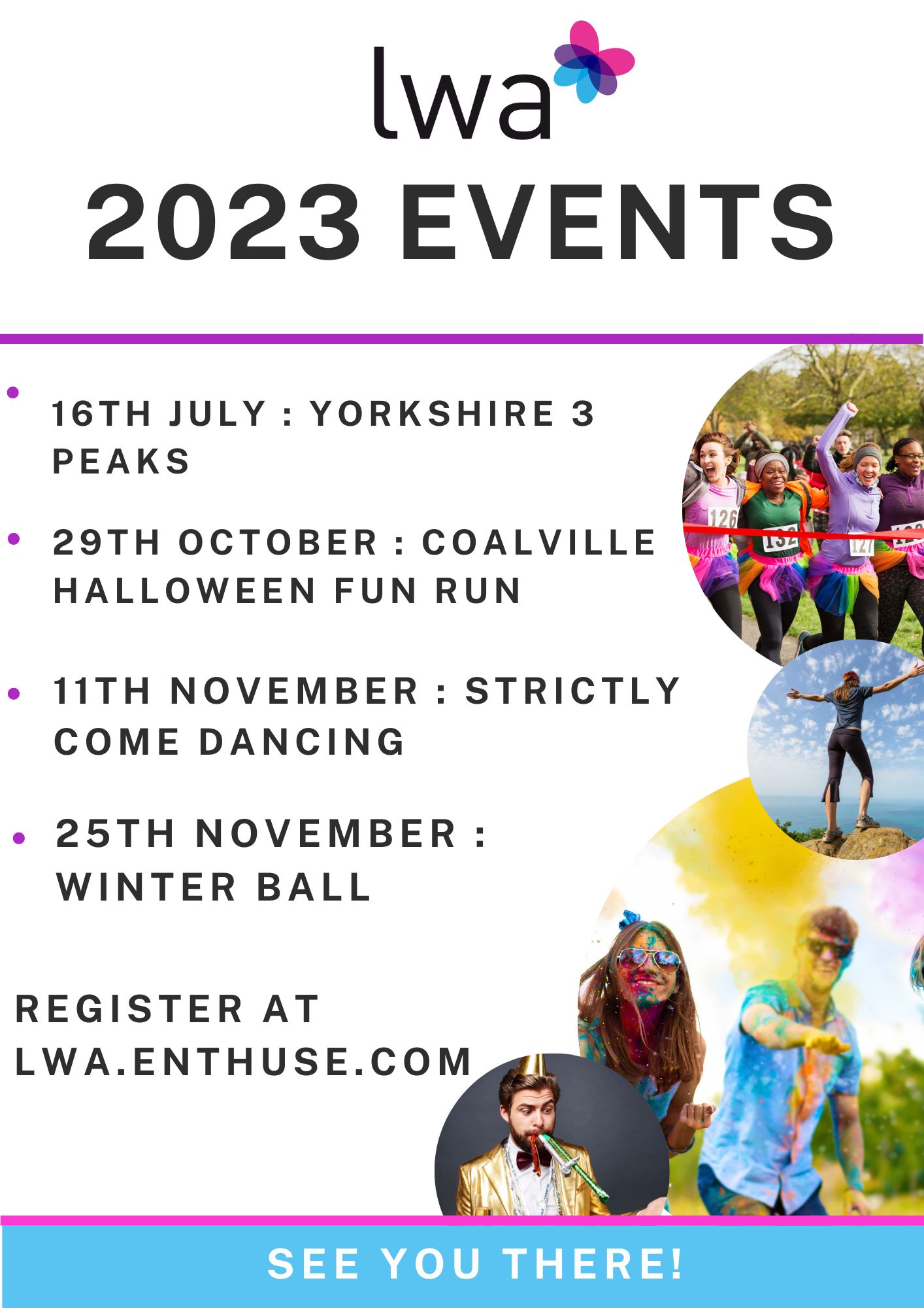 Upcoming Fundraising Events | Domestic Abuse Charity, lwa.org.uk : LWA